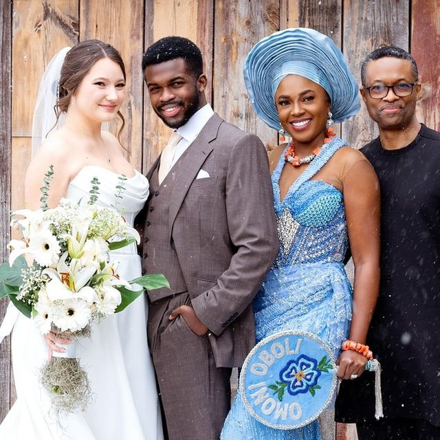 | Actress Omoni Oboli Shares Wedding Photos From Her Son’s ...